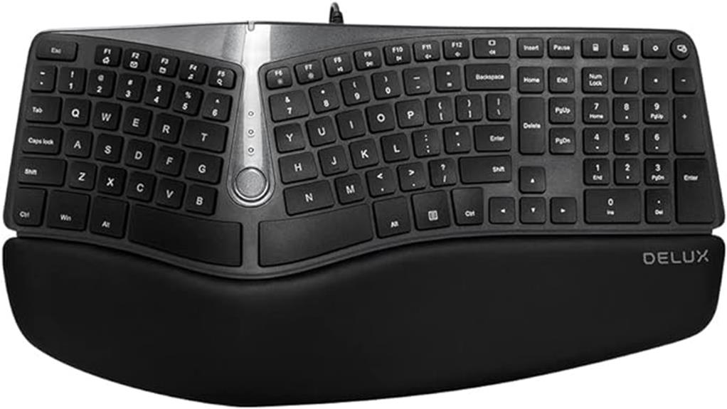Delux Ergonomic Split Keyboard Review Mini Pc Reviewer