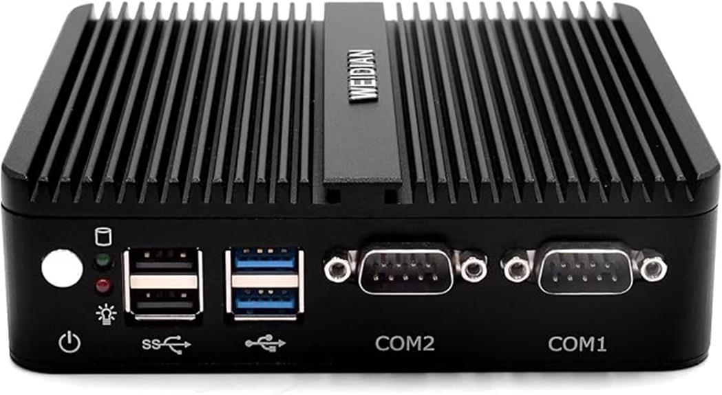 WEIDIAN Fanless Mini Industrial Computer Review - Mini PC Reviewer WEIDIAN Fanless Mini Industrial Computer Review - Mini PC Reviewer
